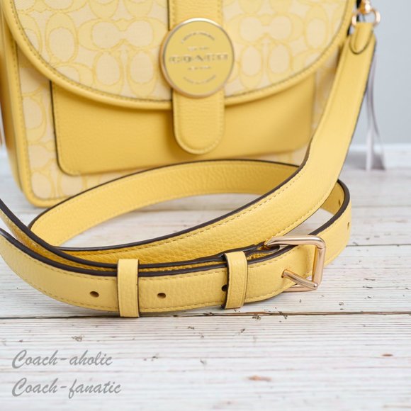 Coach | Bags | Nwt Coach C837 Lonnie Crossbody In Signature Jacquard ...